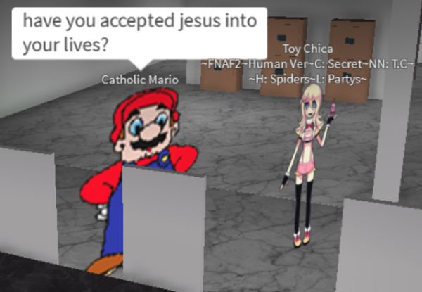 have you accepted jesus into your life? | Catholic Mario | Know Your Meme