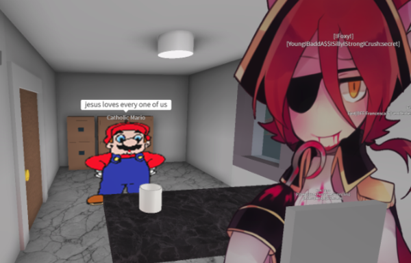 jesus loves every one of us | Catholic Mario | Know Your Meme