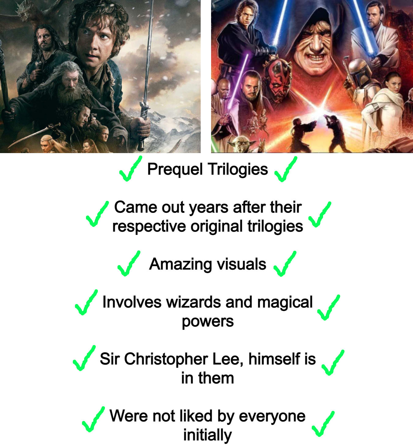 Both have memable dialogue too | /r/PrequelMemes | Prequel Memes | Know ...