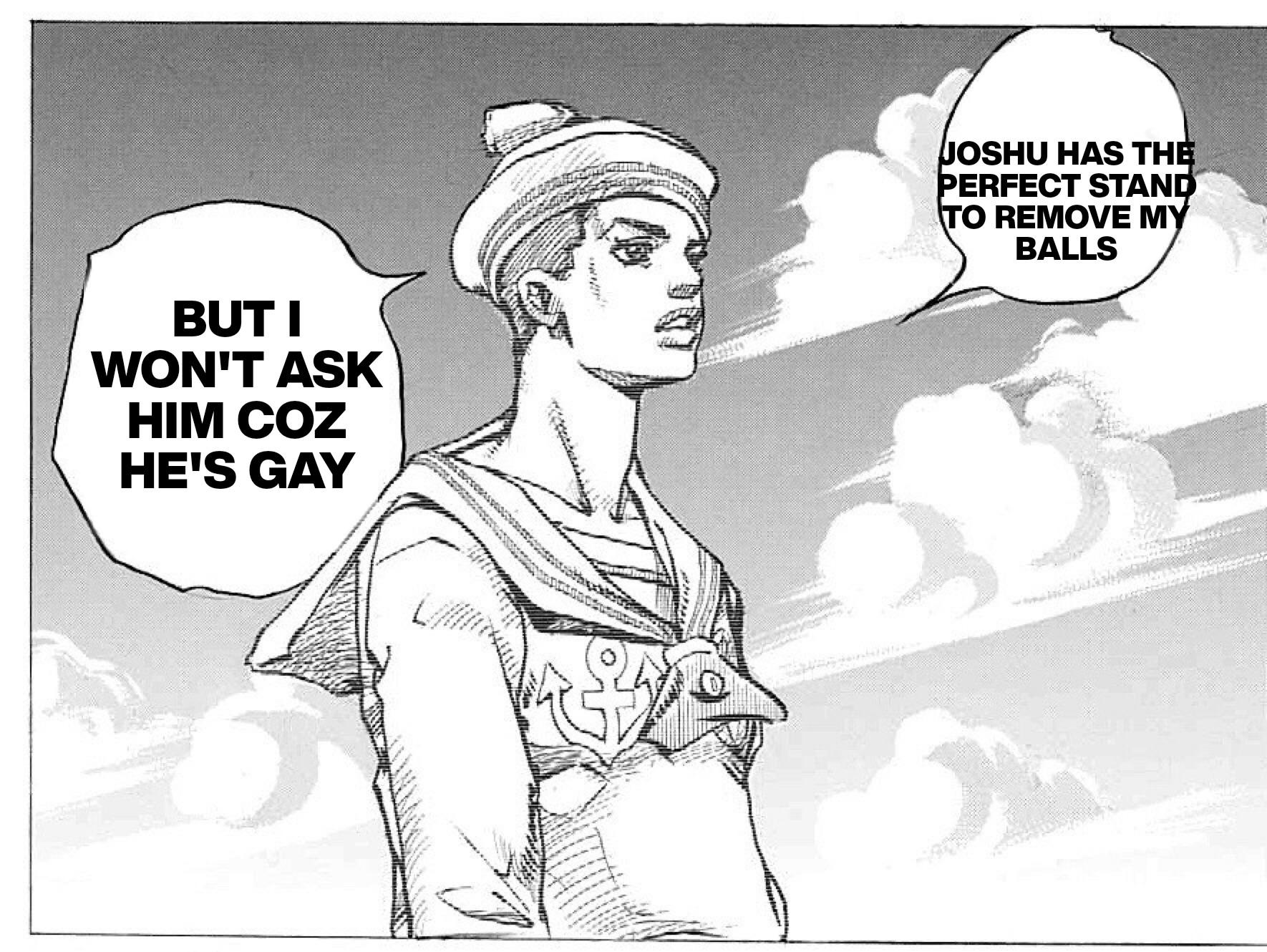 Gappy realizing about his life | /r/ShitPostCrusaders/ | JoJo's Bizarre ...