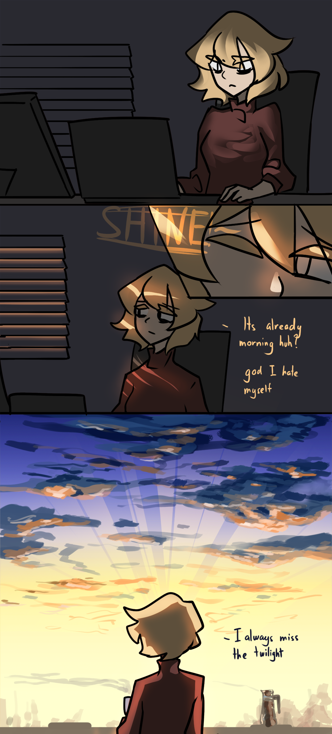 It has become a good habit | Centurii-chan | Know Your Meme