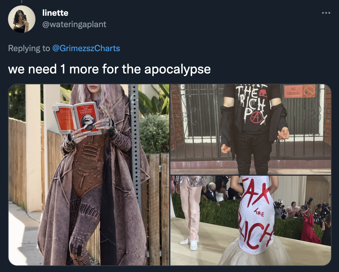 Grimes Reading The Communist Manifesto | Grimes Reading The Communist ...