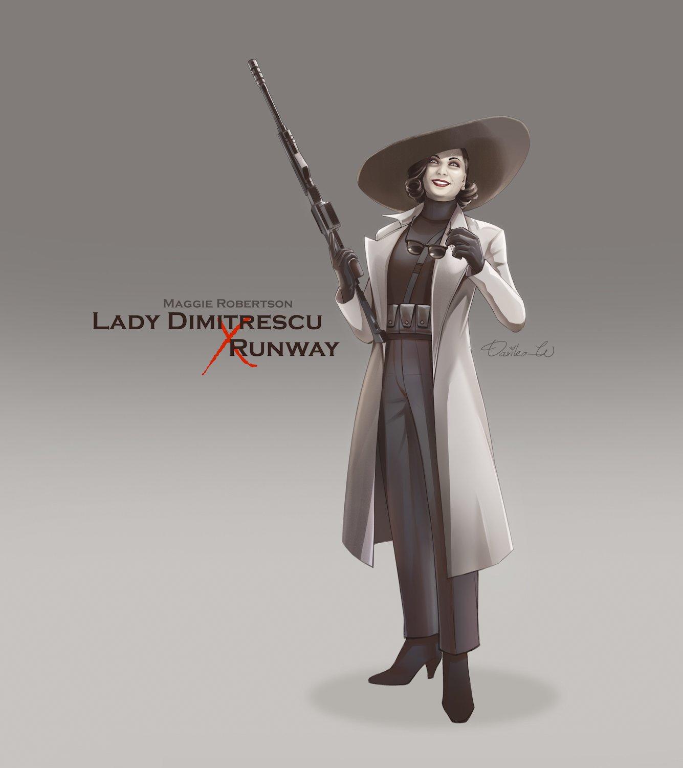 "Ha! You're finished!" | Lady Dimitrescu | Know Your Meme