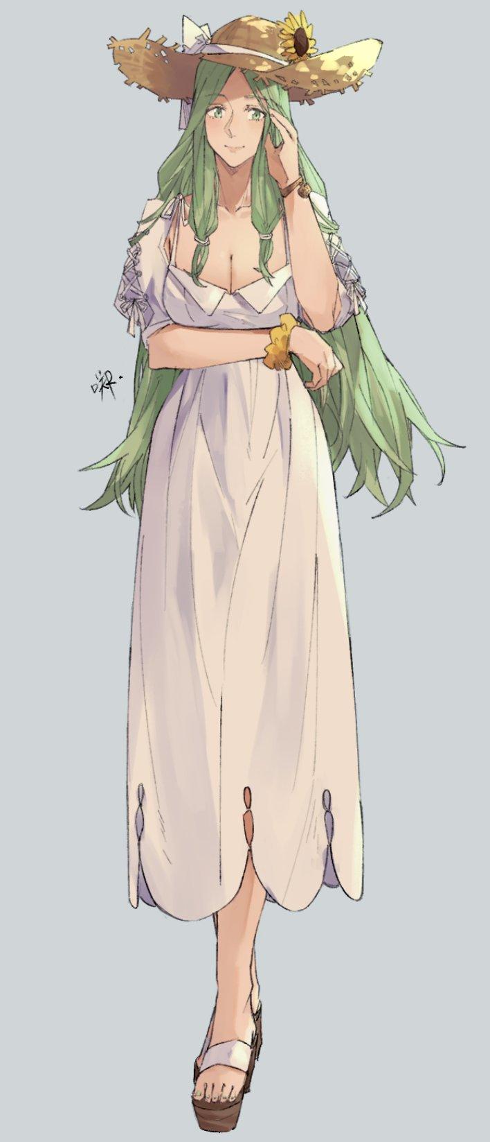 Summer Rhea by @sakuuremi | Fire Emblem: Three Houses | Know Your Meme