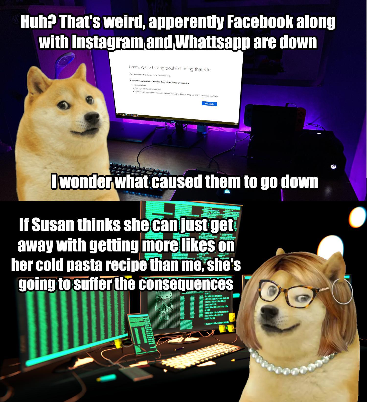 Le astounding hacker has arrived | /r/dogelore | Ironic Doge Memes ...