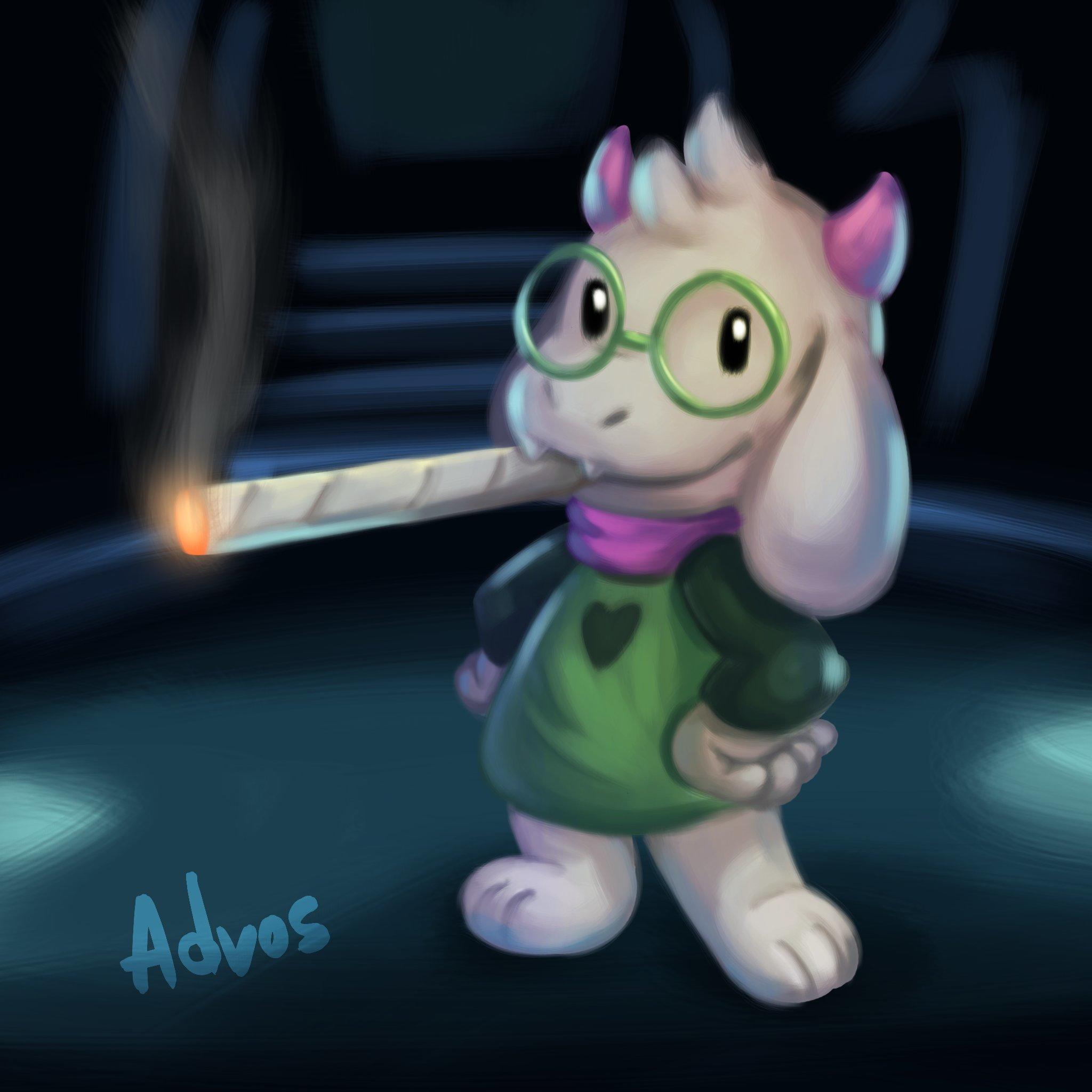 Painting Practice by AdvosArt | Doobie Ralsei | Know Your Meme