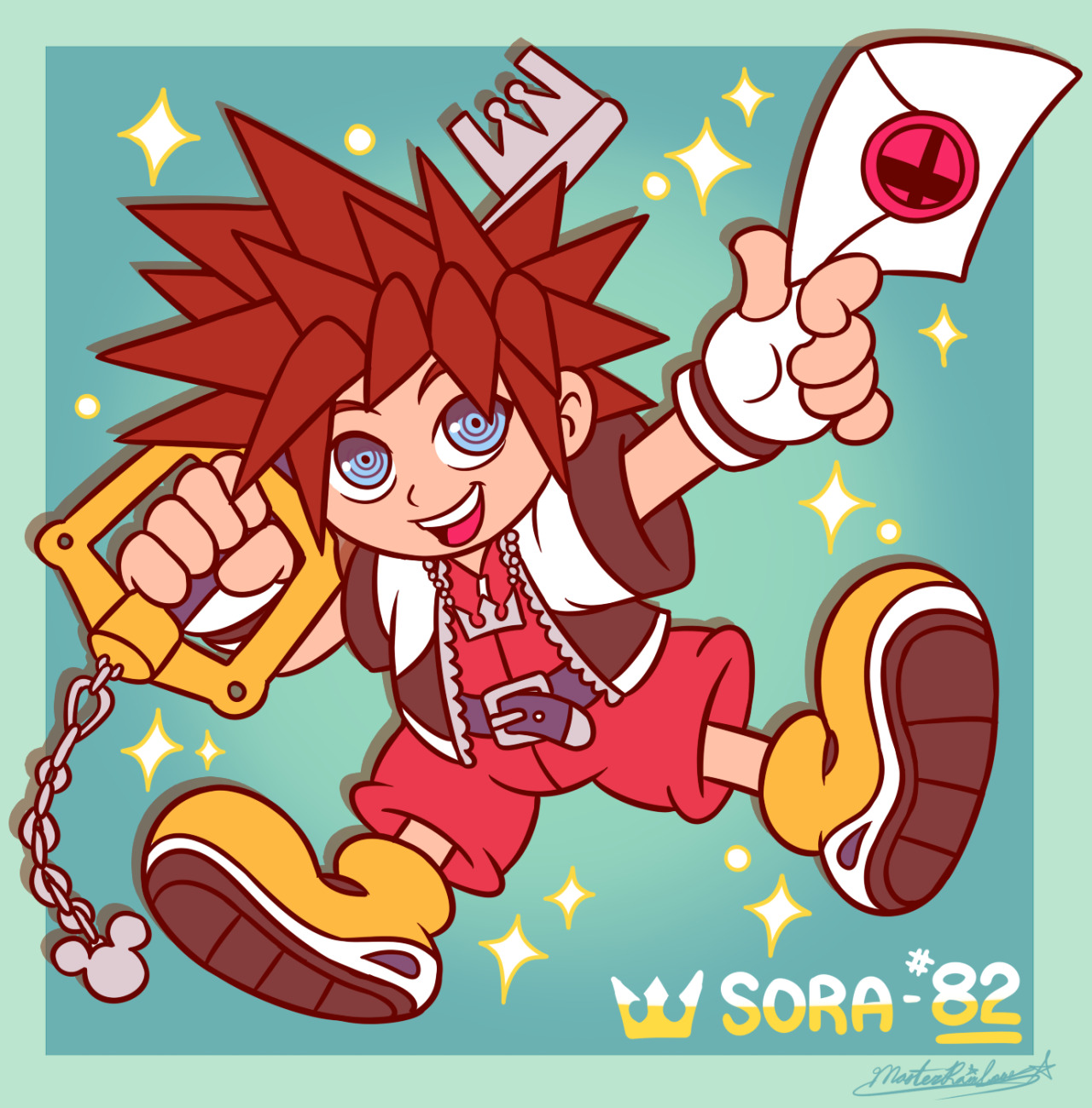 Sora's Finally in Smash (Congrats to His Fans) by Mast3r-Rainb0w ...