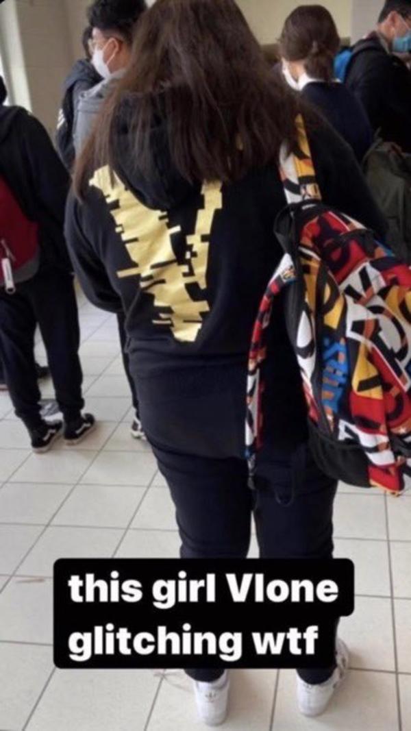 glitching | Knock-Off Vlone | Know Your Meme