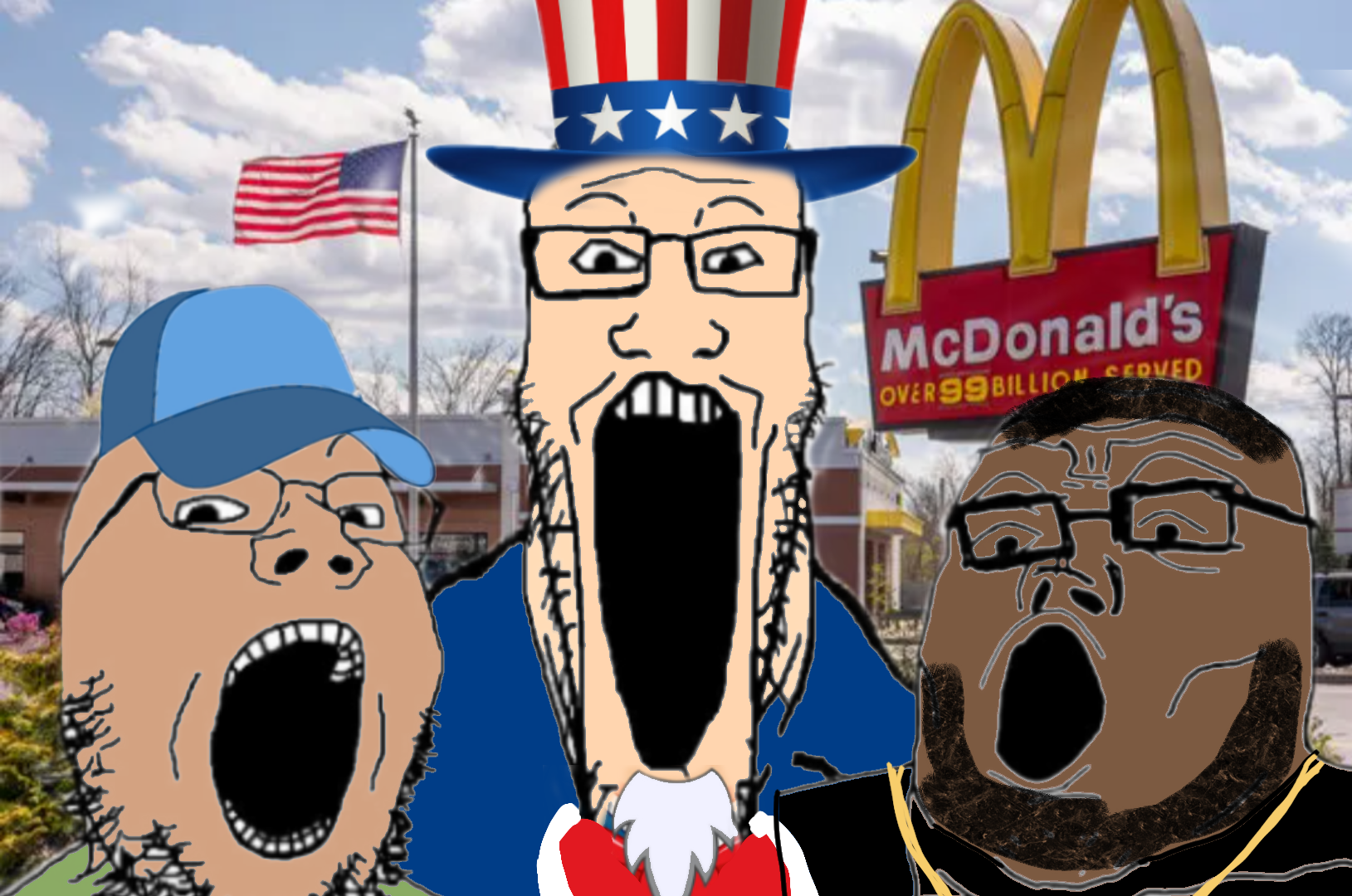 soyjak (americans) | Soy Boy Face / Soyjak | Know Your Meme