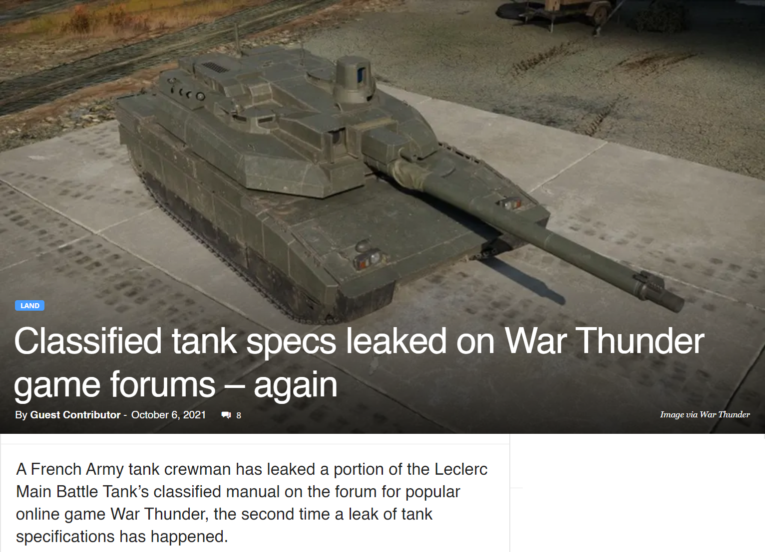 Classified Tank Specs Leaked On War Thunder Game Forums Again War Thunder Military Document 