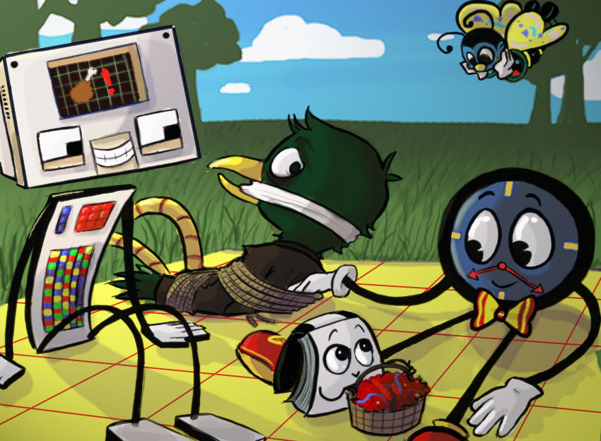 A Lovely Chicken Picnic! | Don't Hug Me I'm Scared | Know Your Meme