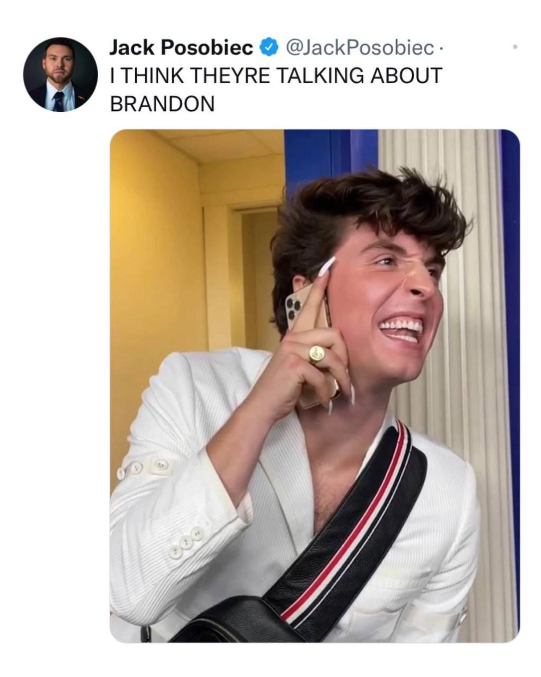 I THINK THEY'RE TALKING ABOUT BRANDON | Let's Go Brandon | Know Your Meme