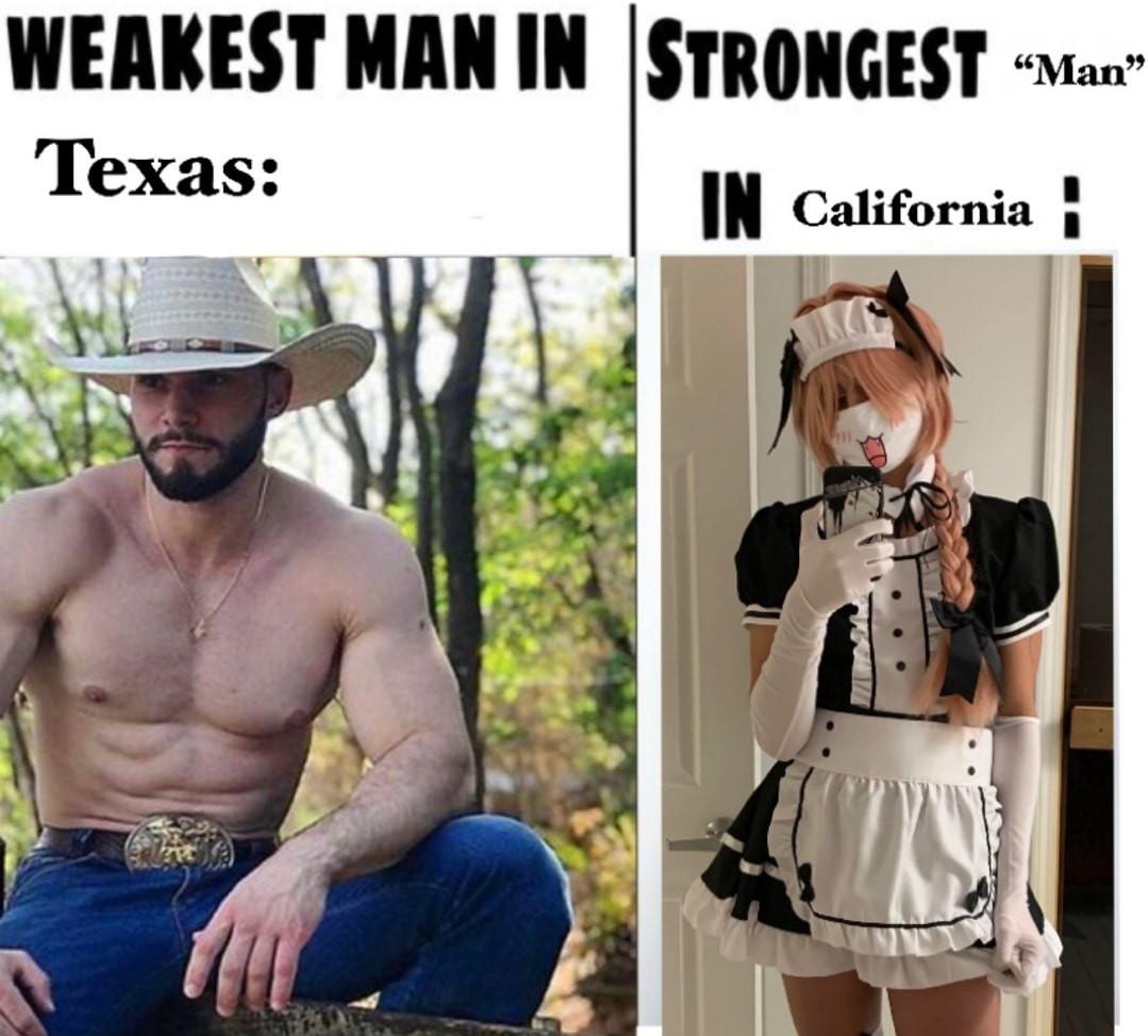 Weakest Man Texas Strongest Man In California Strongest Man Vs 