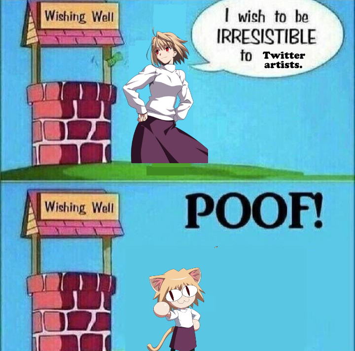 I Wish to Be Irrseistible to Twitter Artists | Neco-Arc | Know Your Meme
