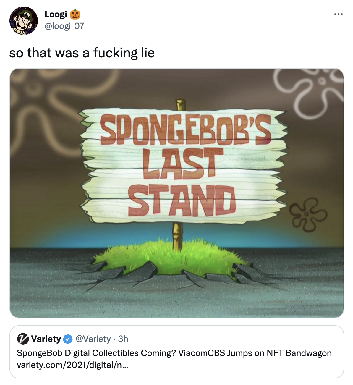 Soooo | SpongeBob NFT Collection | Know Your Meme
