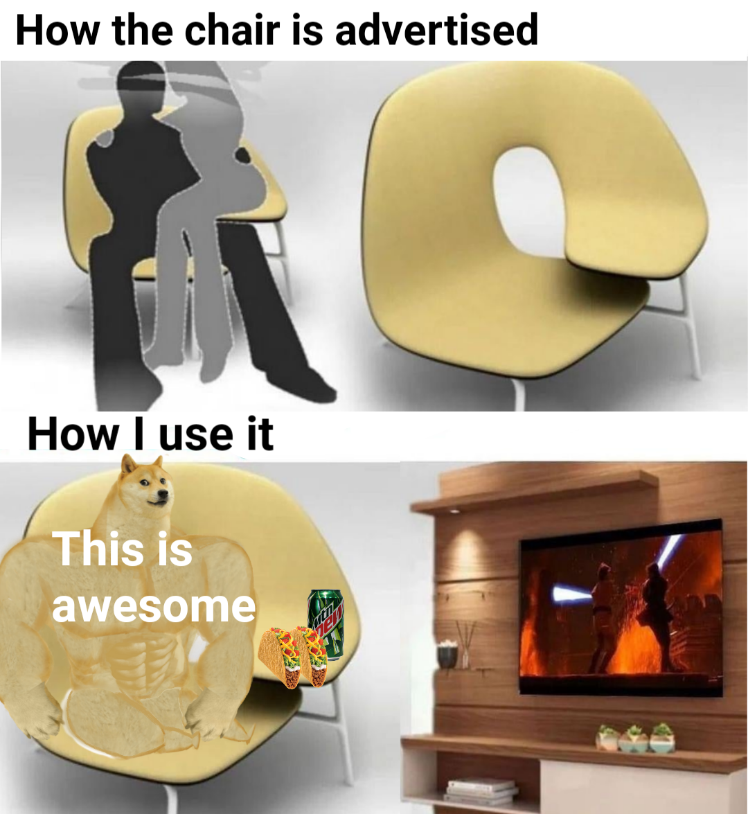 I saw an alright meme that's been reposted, so here it is again but I ...