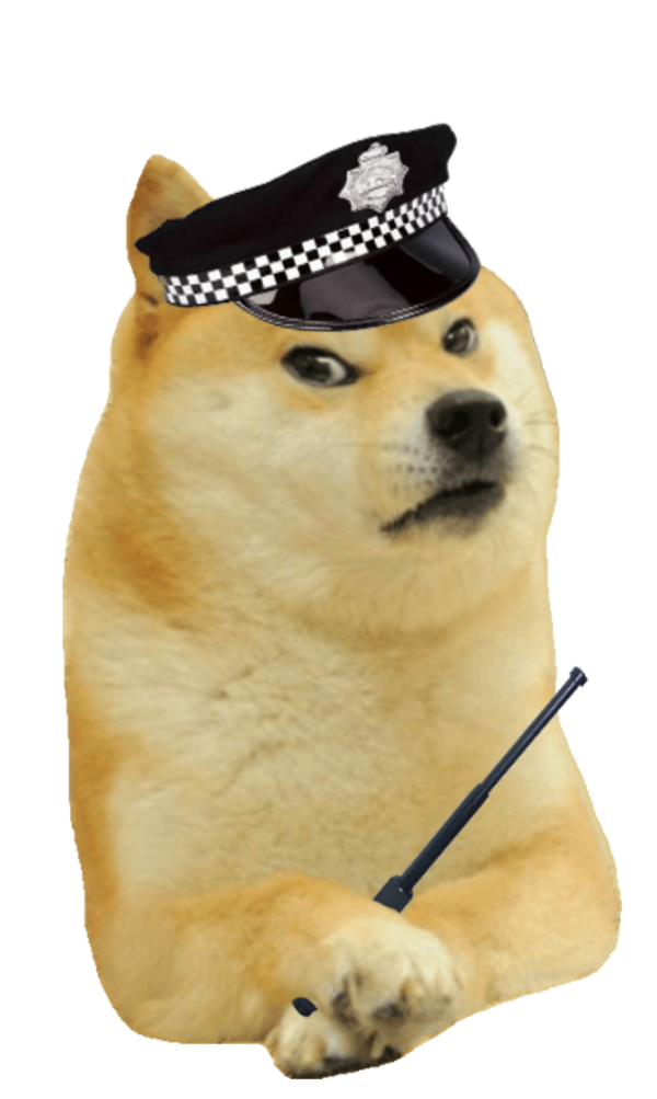bri'ish police officer i made like a year ago | /r/dogelore | Ironic ...