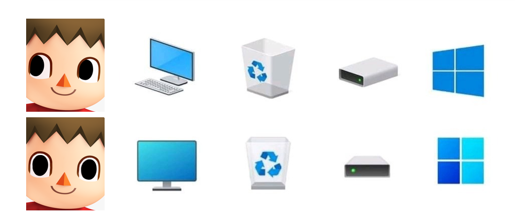 Creepy Villager & Windows Icon | Windows | Know Your Meme