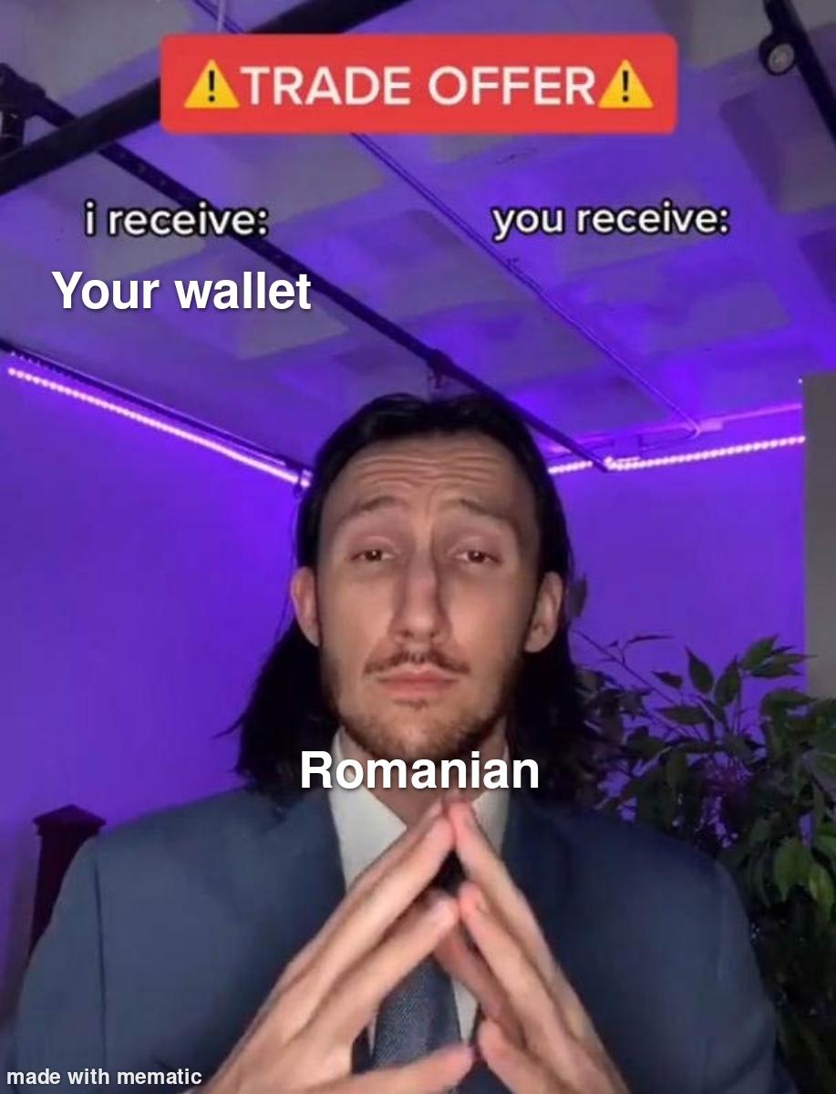 Best trade imo | /r/2balkan4you/top/ | Romanians Stealing Wallets ...