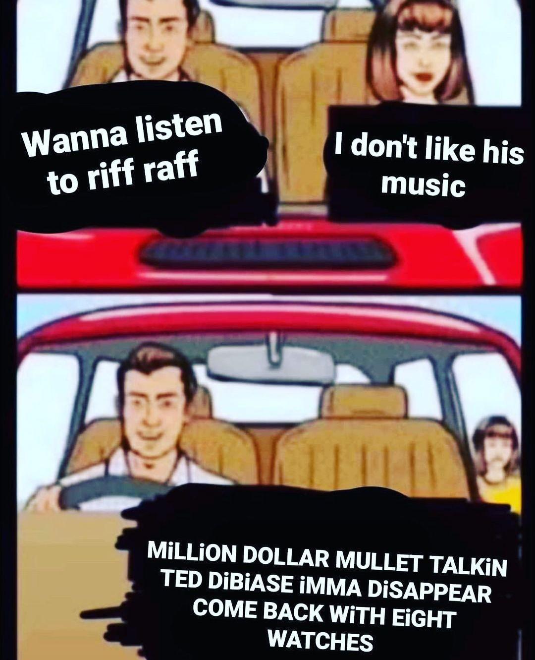 Wanna Listen to Riff Raff | Couple in a Red Car | Know Your Meme