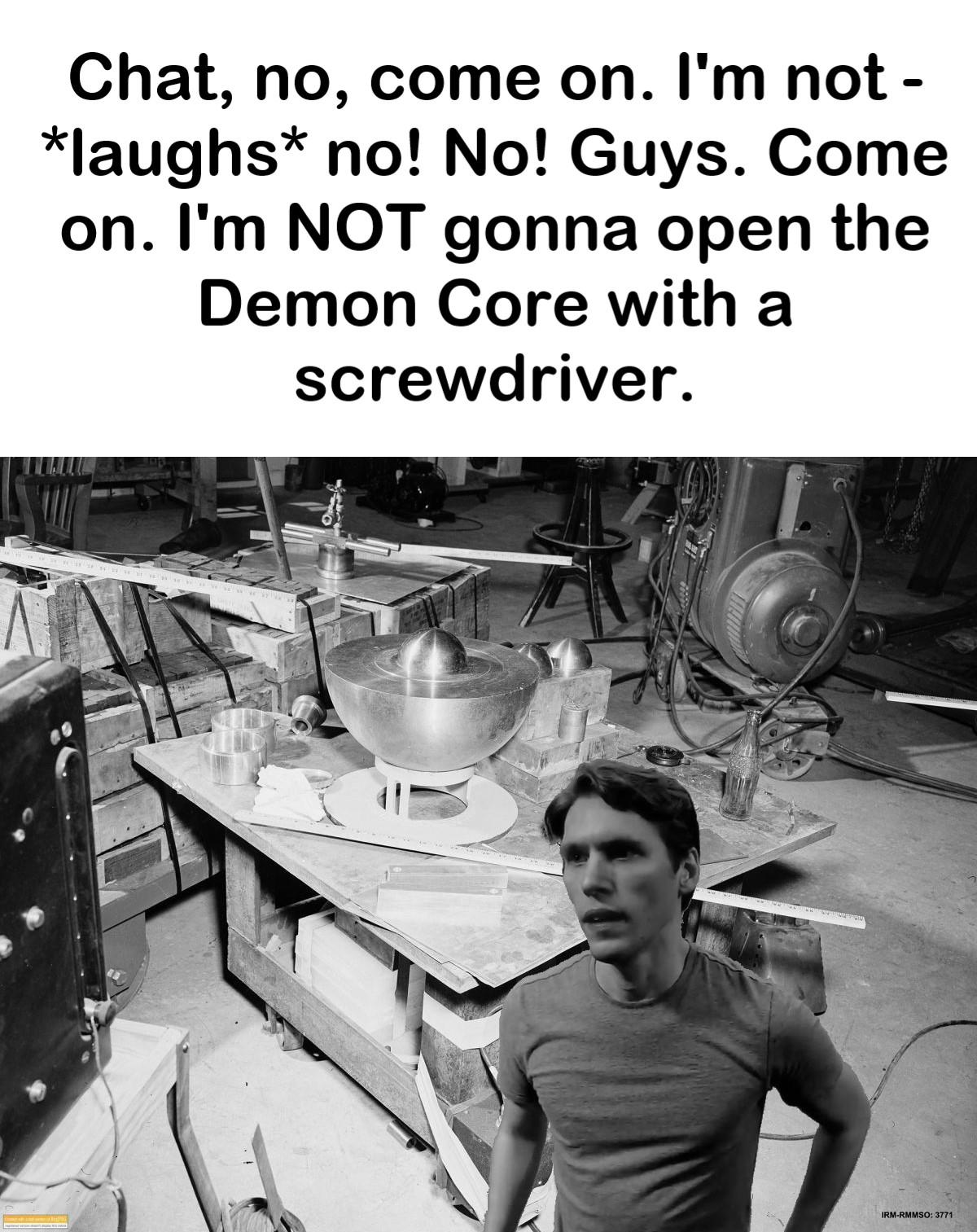 Jerma Conducts an Experiment | Demon Core | Know Your Meme