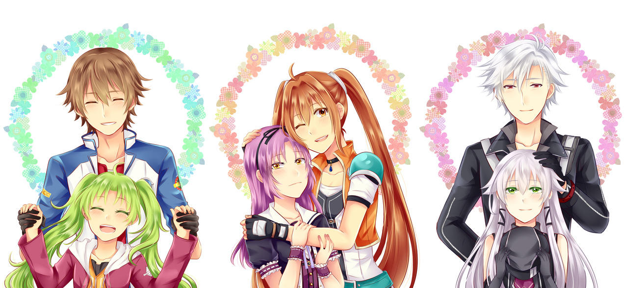 Trails protagonists and their precious little girls