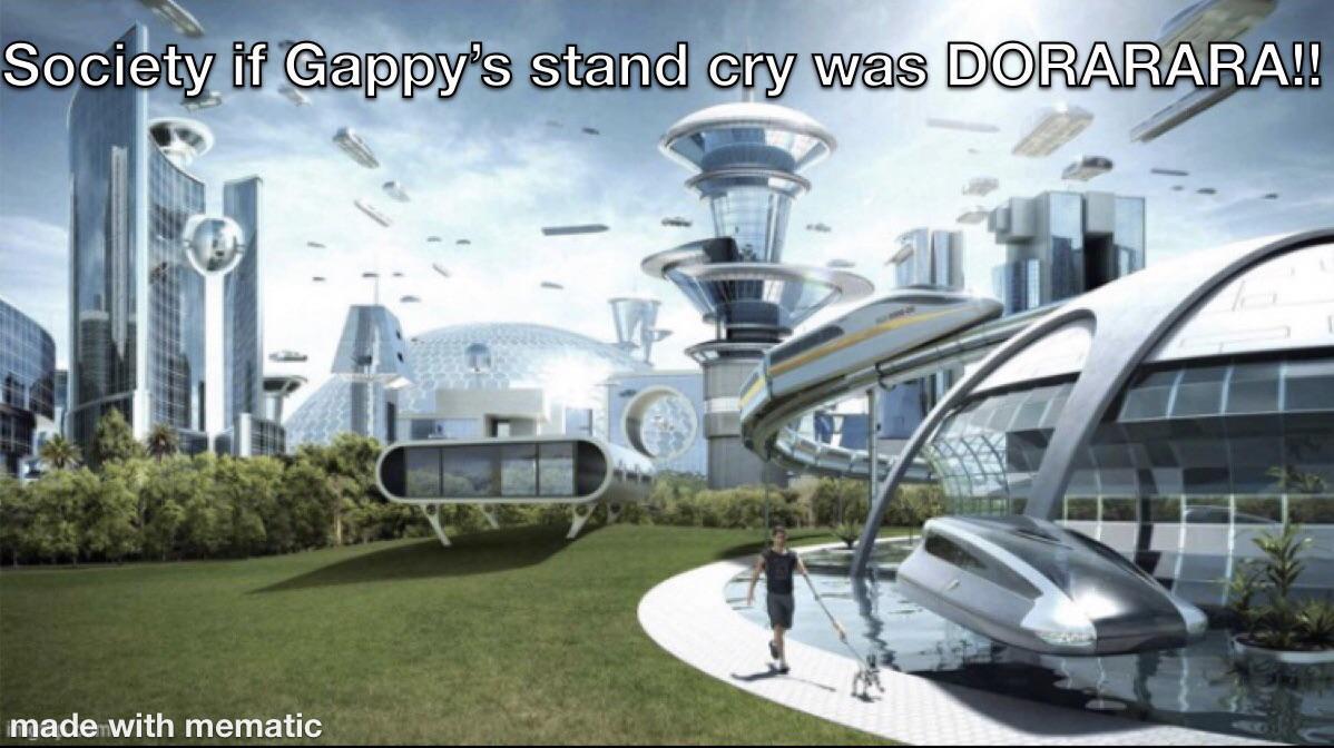I have no idea why alternative universe Josuke wouldn’t have his og ...