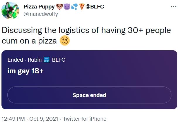 Discussing the logistics of having 30+ people cum on a pizza | BLFC ...