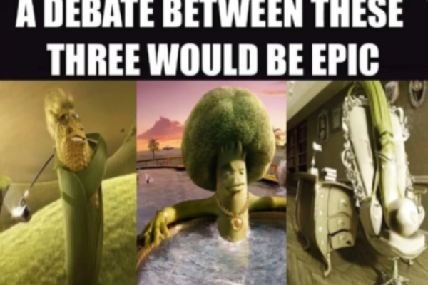 a debate between these three would be epic | Broccoli In Hot Tub | Know ...