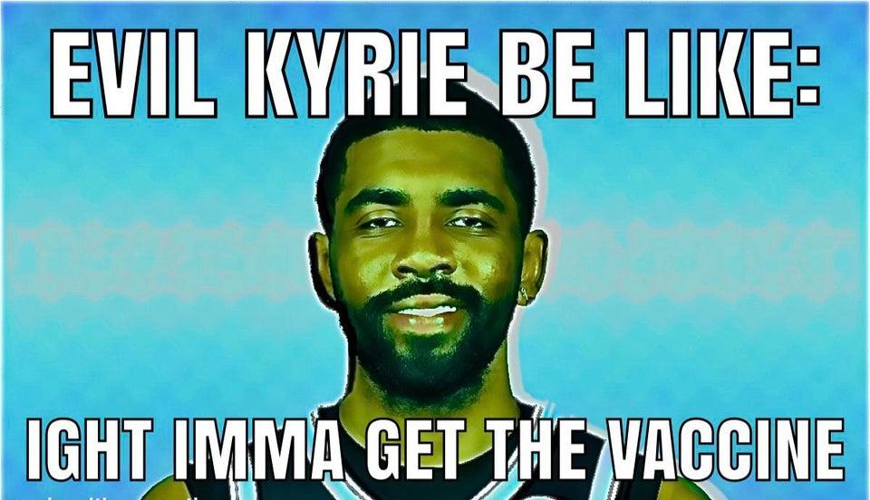 Kyrie Irving Vaccine | Kyrie Irving Vaccine Protest | Know Your Meme