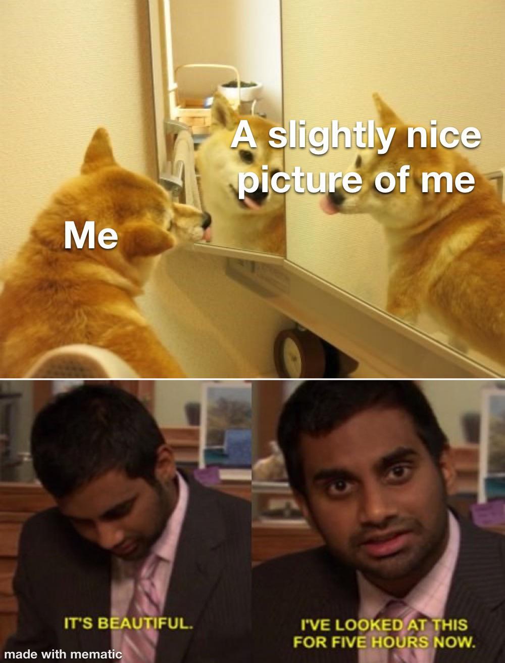 We’ve all stared at are selfs a little too long before… | /r ...