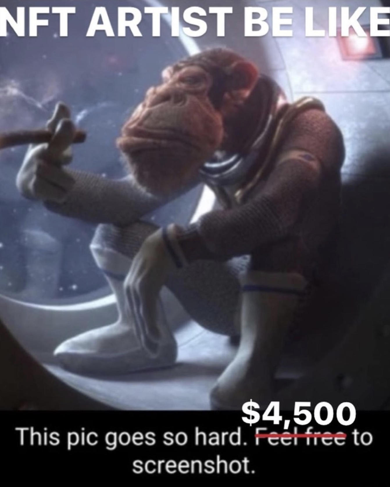 NFT Artist Be Like | Screenshotting NFTs | Know Your Meme