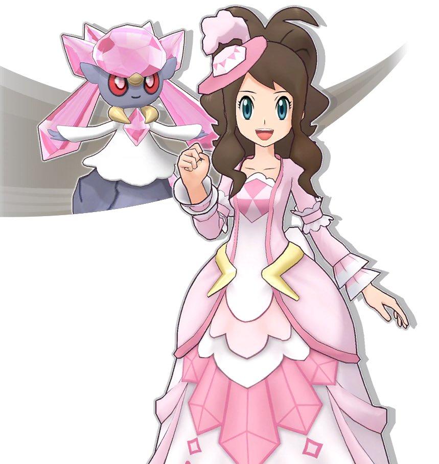 Hilda and Diancie | Pokémon | Know Your Meme