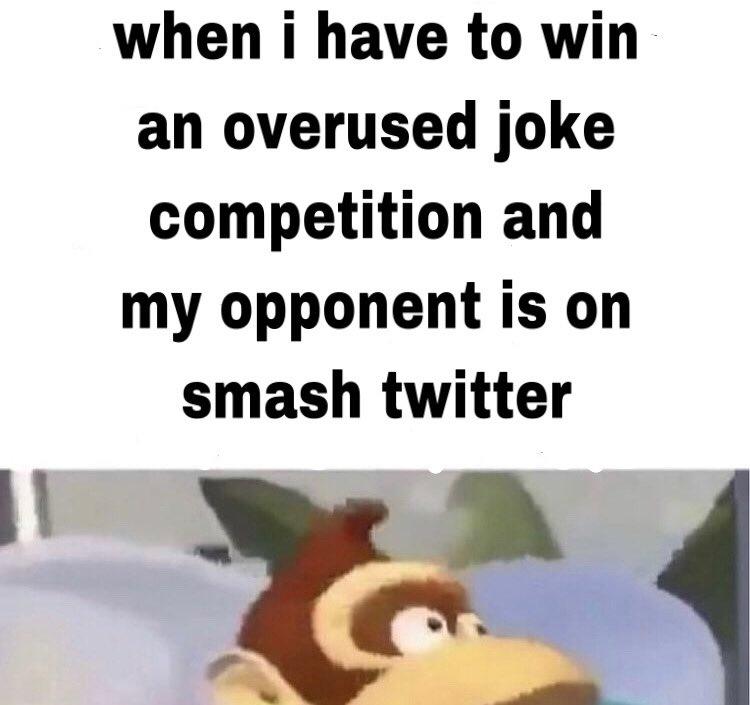 My Opponent Is on Smash Twitter | When I'm in a Competition and My ...