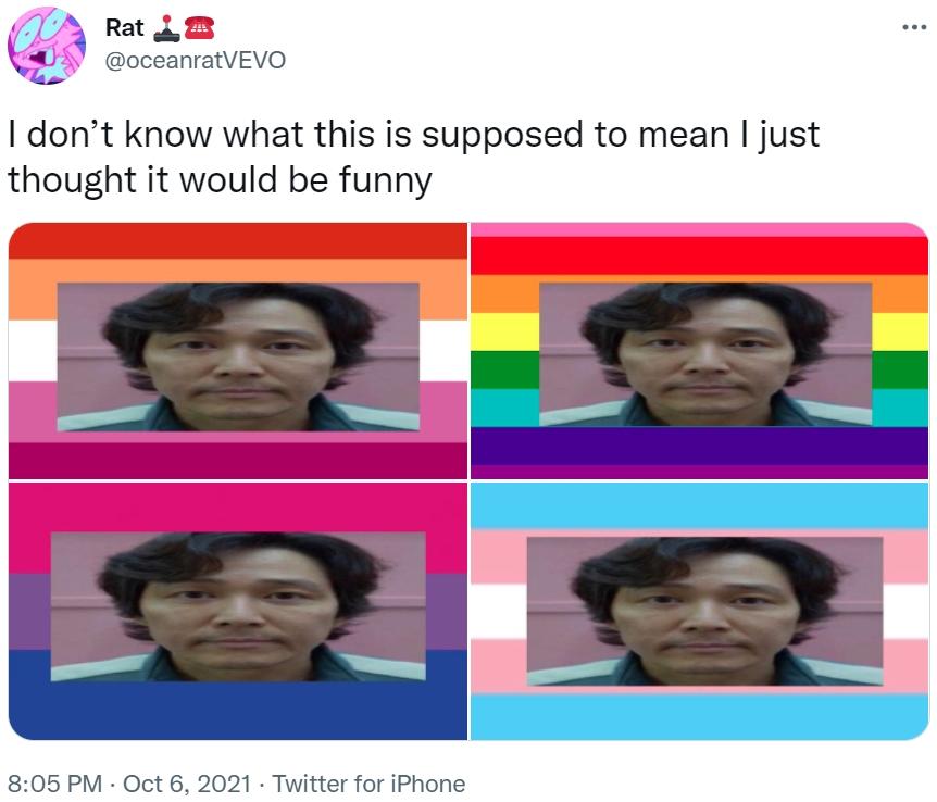 I don’t know what this is supposed to mean I just thought it would be ...