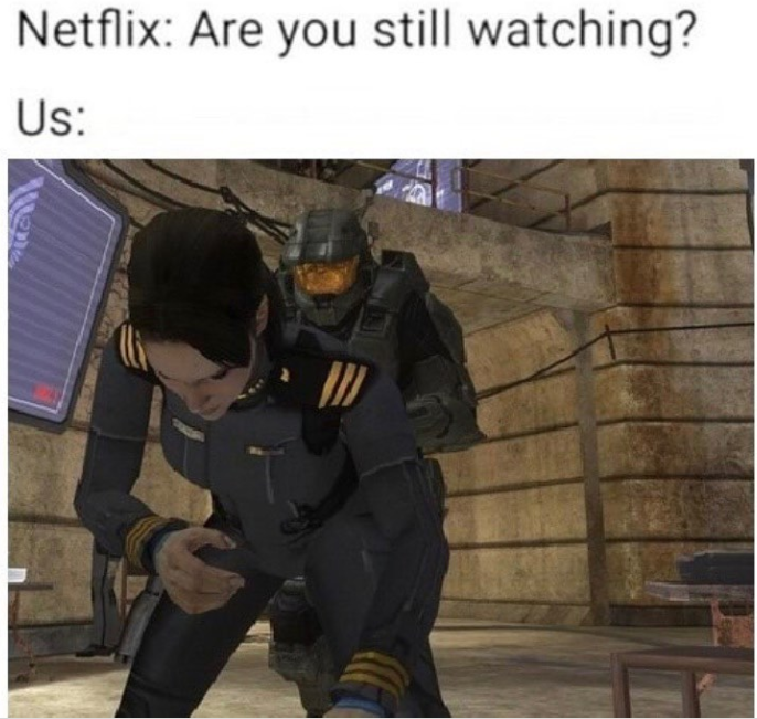 Chief and someone’s daughter | Netflix: Are You Still Watching? Someone ...