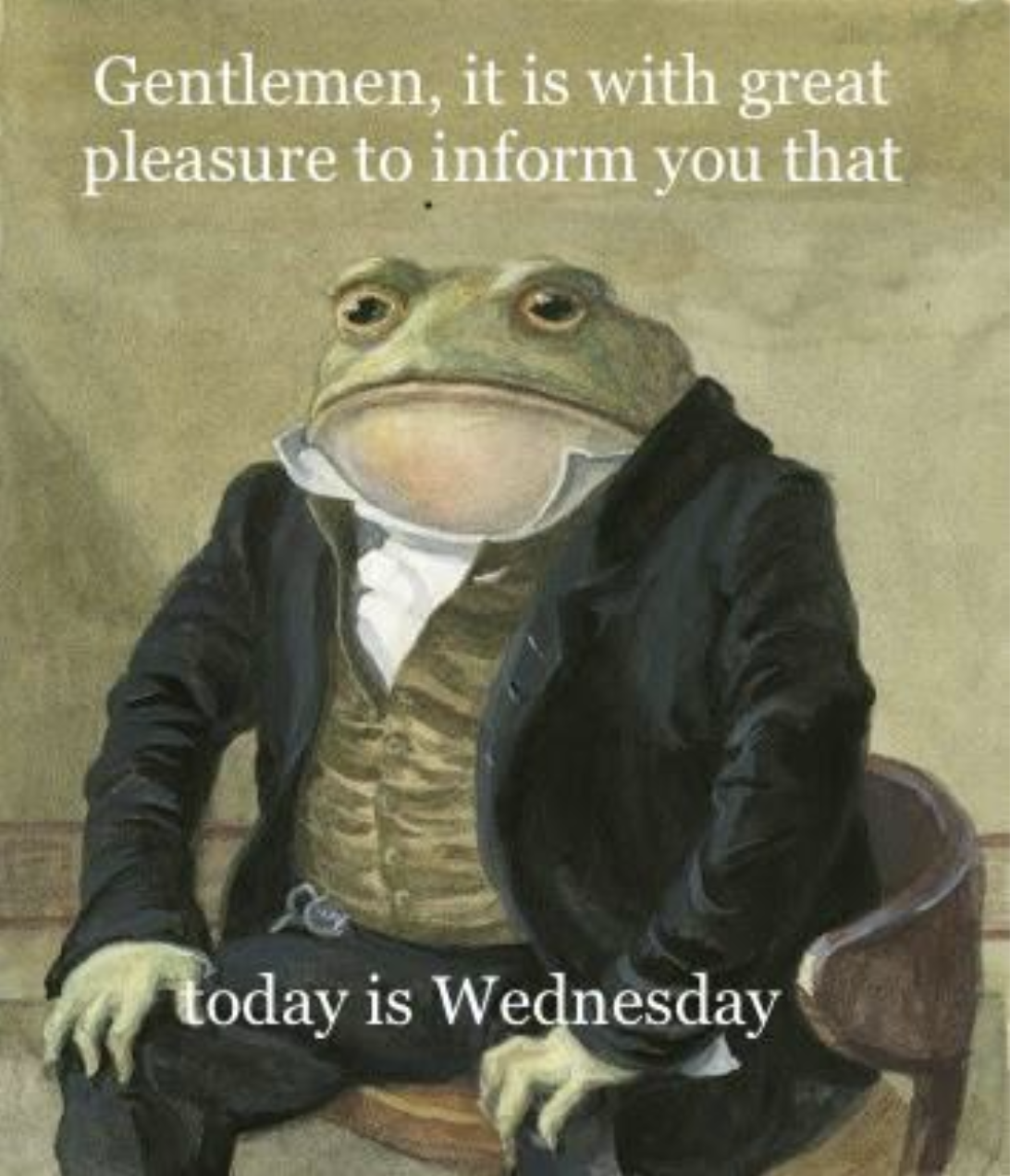 it's wednesday my dudes | Colonel Toad | Know Your Meme