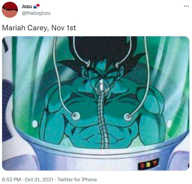 Mariah Carey, Nov 1st | Mariah Carey Defrosting | Know Your Meme