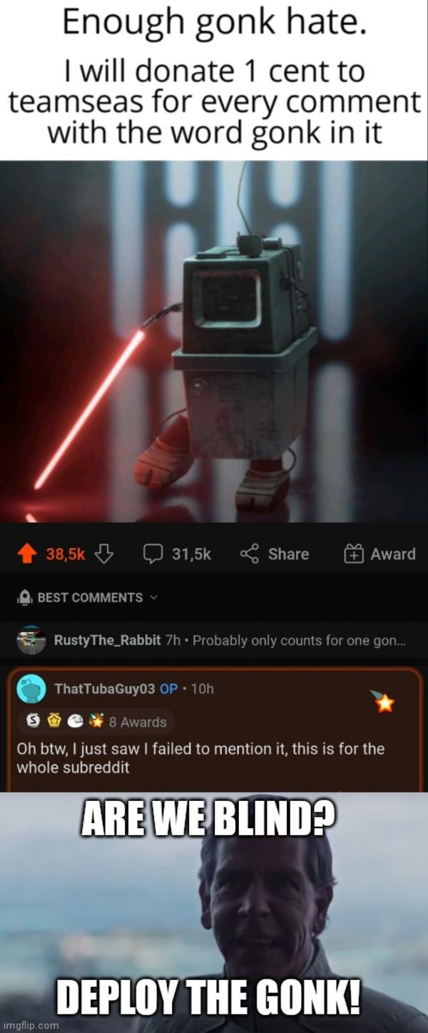 Deploy the gonk! | /r/PrequelMemes | Prequel Memes | Know Your Meme