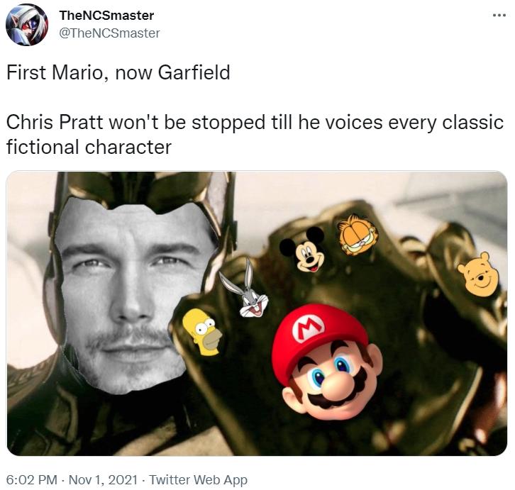 Chris Pratt Voices Everyone | Chris Pratt Voices Everyone | Know Your Meme
