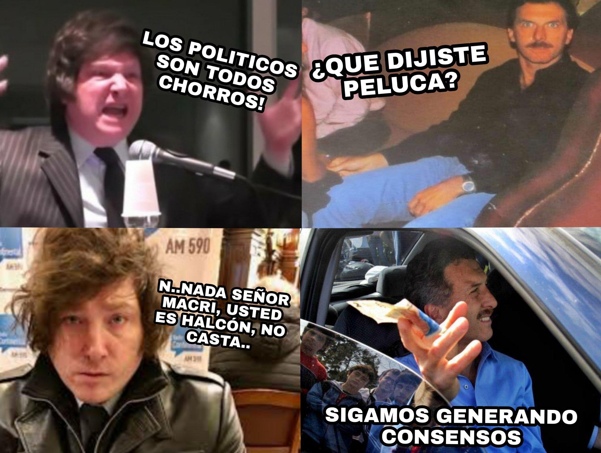 Javier Milei and Mauricio Macri (2 November 2021) | Politics ...