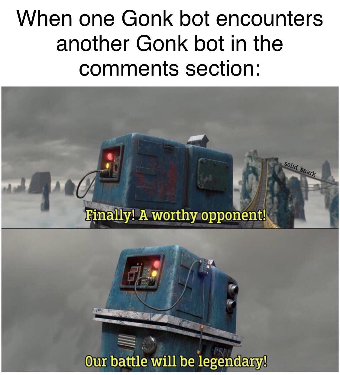 Gonk vs Gonk | /r/PrequelMemes | Prequel Memes | Know Your Meme