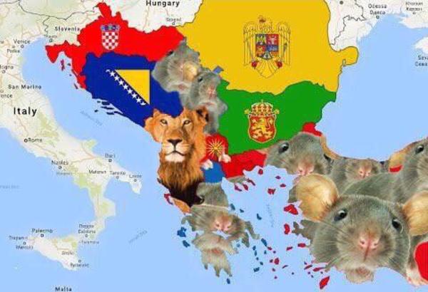 Real Balkan mapë | /r/2balkan4you/top/ | Balkan Memes | Know Your Meme