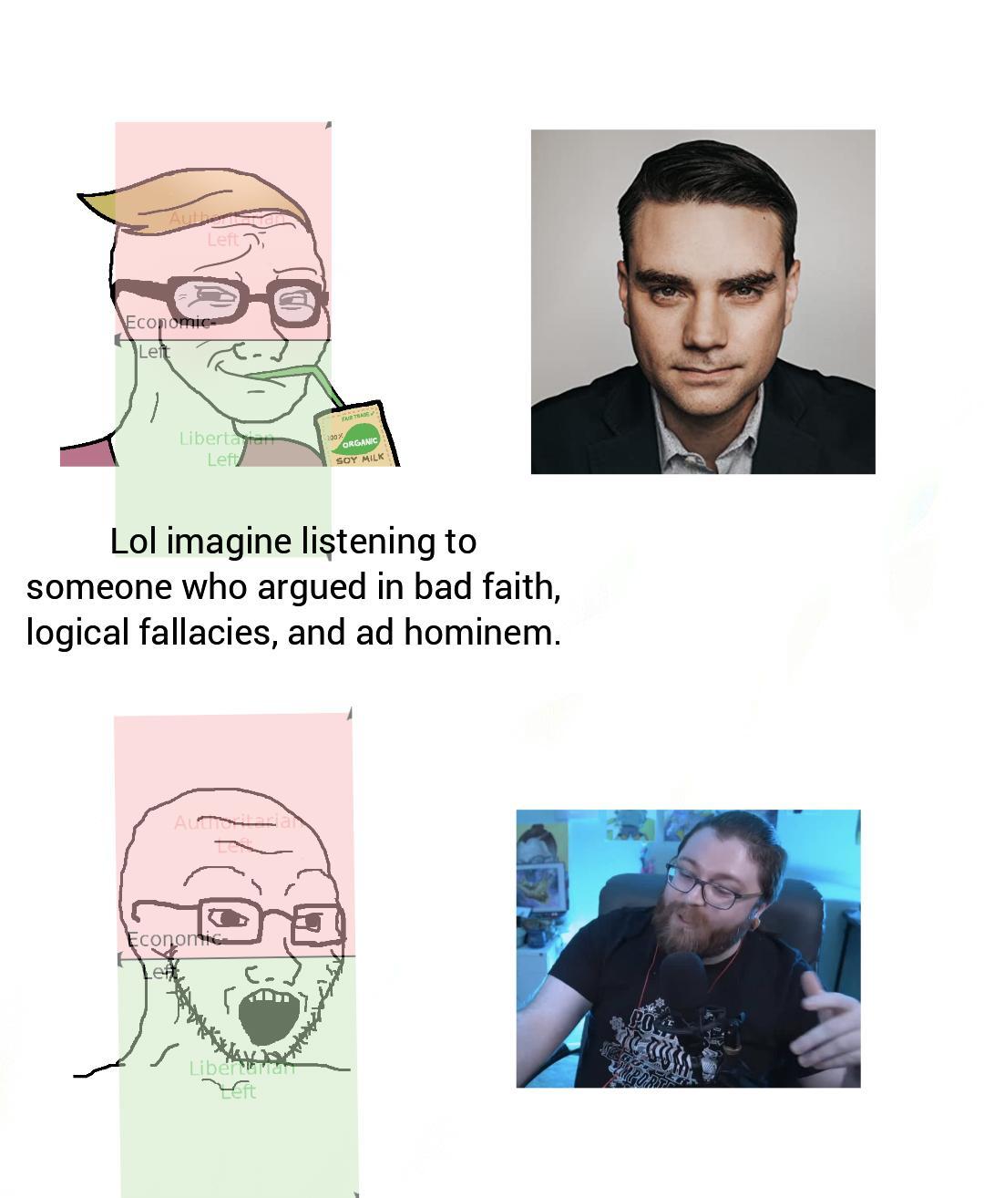 The irony is lost on them | /r/PoliticalCompassMemes | Political ...