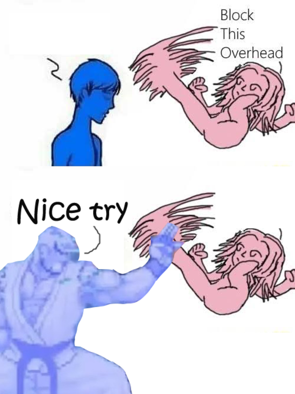 Daigo has entered the chat | Block This Overhead | Know Your Meme