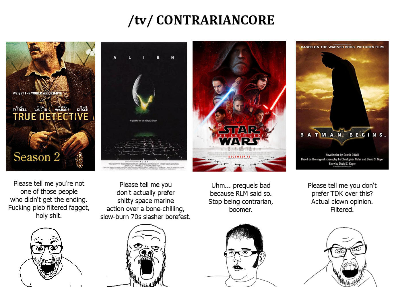 tv (soyjak) | /tv/ | Know Your Meme