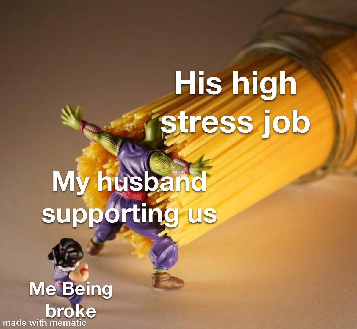 I’ve been going through a rough time at work, so I made my husband this ...