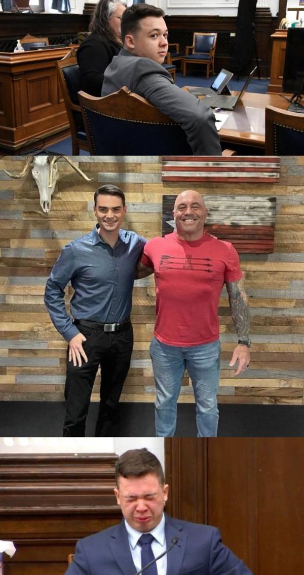 hey, check it out bud | Kyle Rittenhouse Crying | Know Your Meme