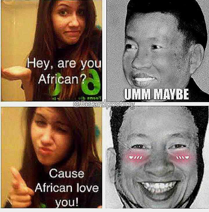 pol pot 4 panels comics, hey are you african, cause i fricking love you ...