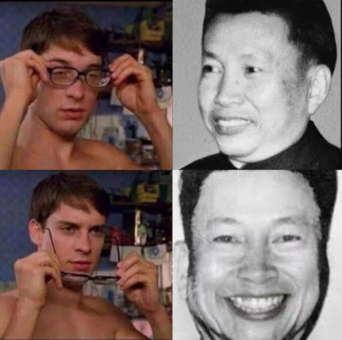 Pol pot Peter parker with glasses meme | Pol Pot | Know Your Meme
